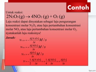 Laju Reaksi ppt | PPTX