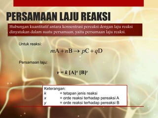 Laju Reaksi ppt | PPTX
