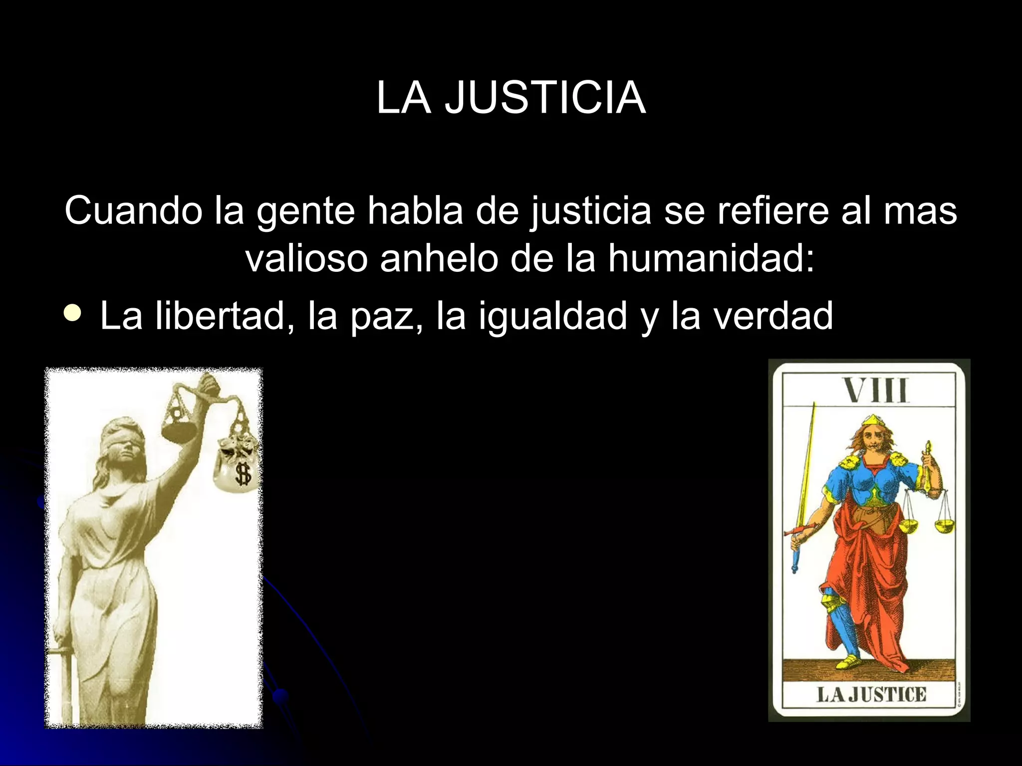 La justicia | PPT