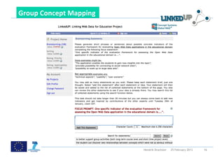 LAK13 linkedup tutorial_evaluation_framework | PPT
