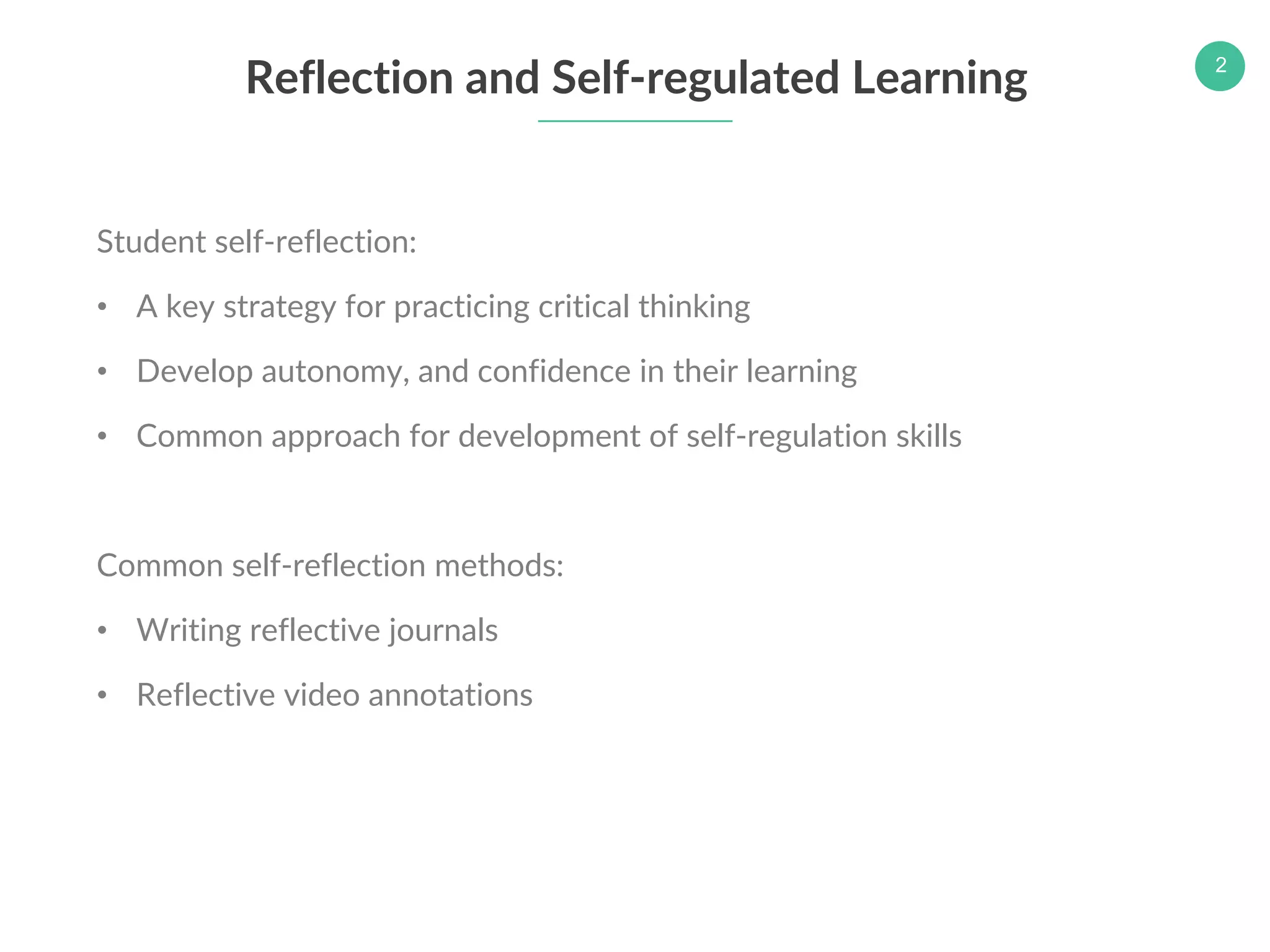 Understand students’ self-reflections through learning analytics | PDF