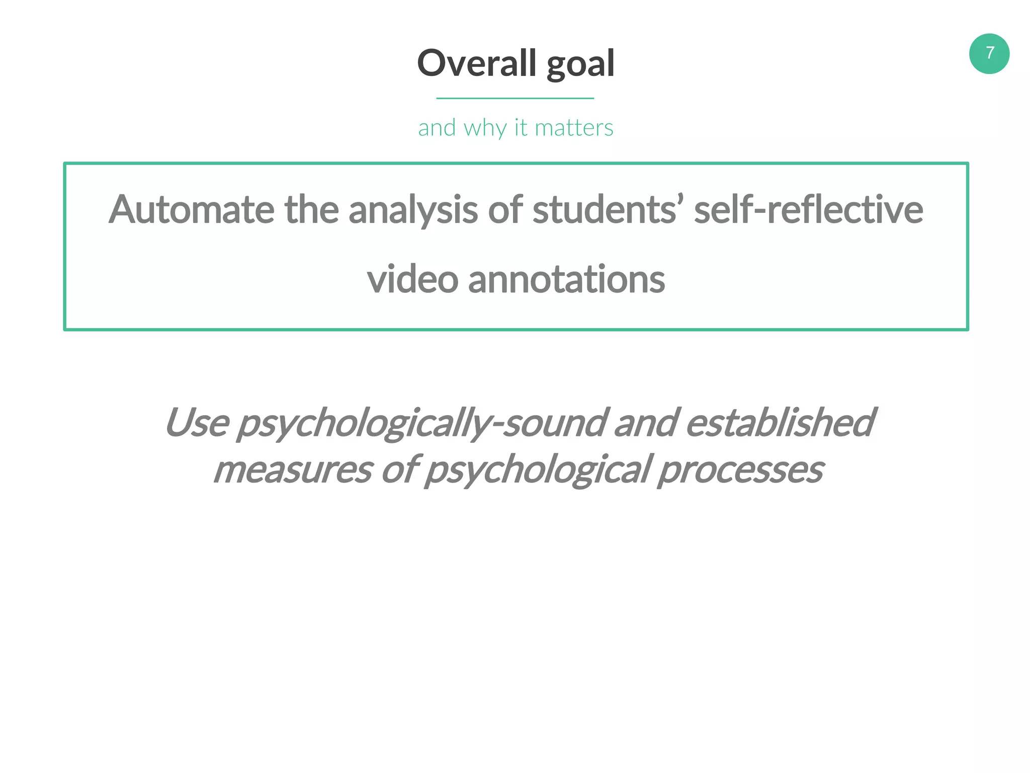 Understand students’ self-reflections through learning analytics | PDF