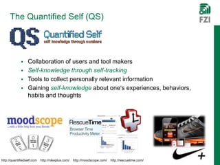 Learning Analytics and Quantified Self approaches for Reflective ...