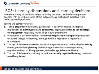 Investigating learning strategies in a dispositional learning analytics ...