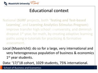 Investigating learning strategies in a dispositional learning analytics ...