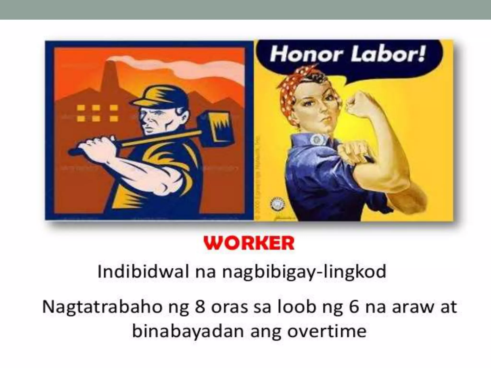 LAKAS PAGGAWA | PPTX