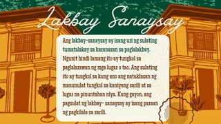 lakbay.pdfsanaysay pspl 12gas strand for students | PDF