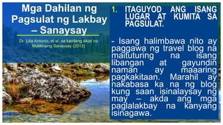 LAKBAY-SANAYSAY MODYUL 8- KWARTER 2.pptx