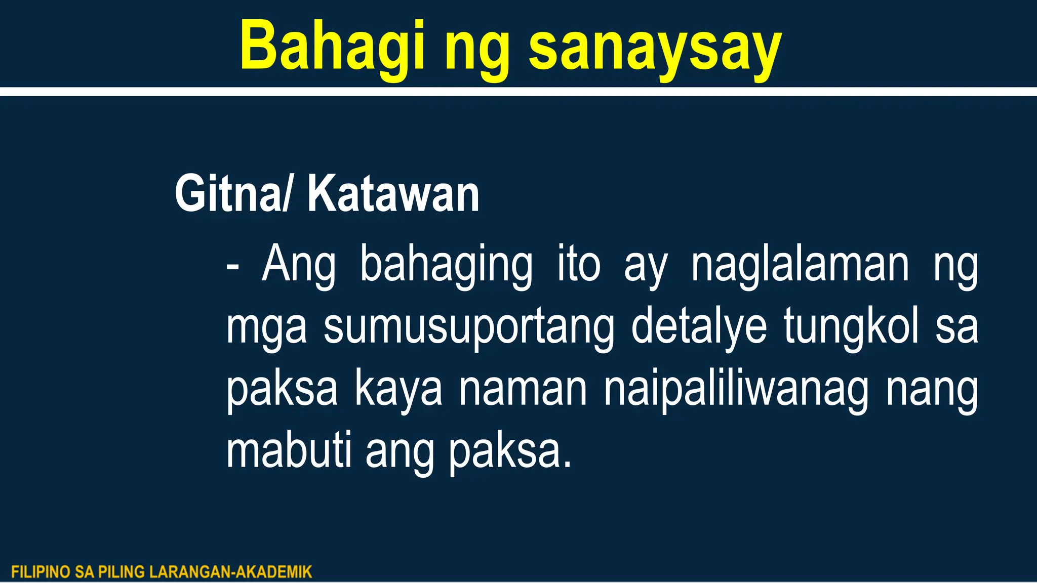 LAKBAY-SANAYSAY-FILIPINO SA PILING LARANGAN.pptx
