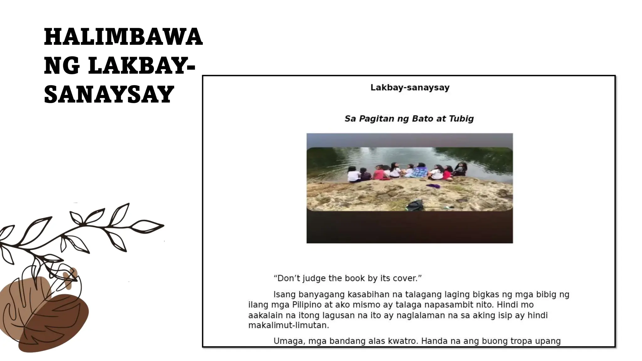 Filipino sa Piling Larang _LAKBAY SANAYSAY.pptx