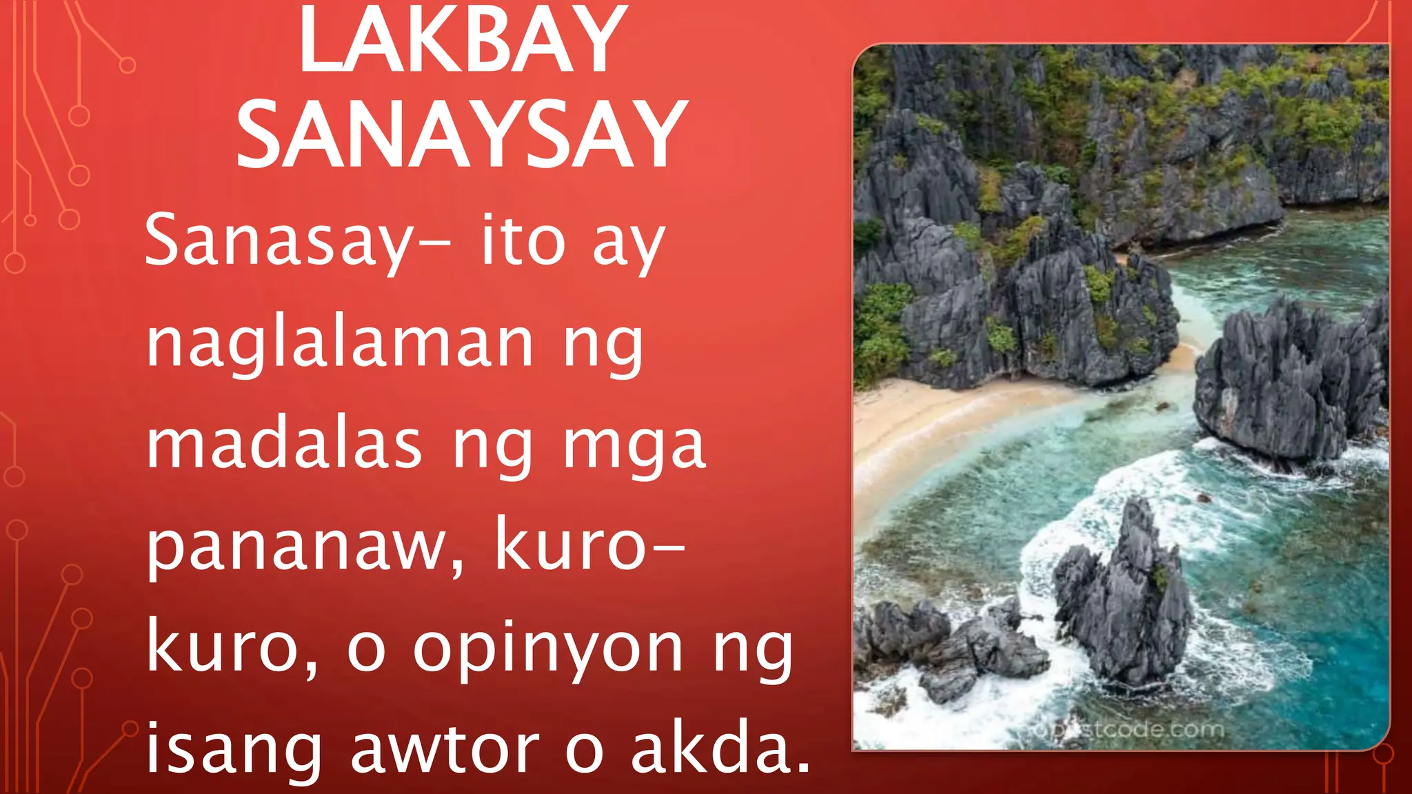 LAKBAY SANAYSAY.pptx Filipino sa Piling LArang | PPTX