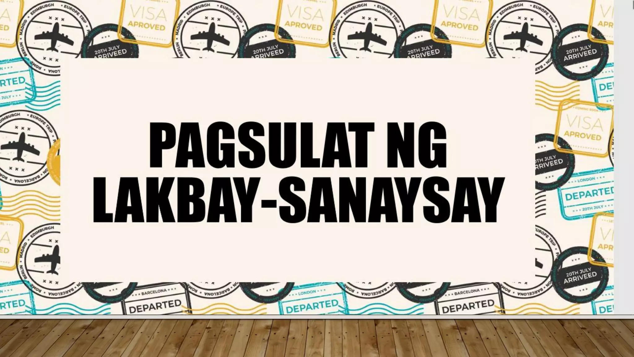Lakbay sanaysay lesson | PDF