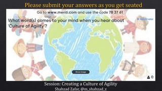 Creating a Culture of Agility | PPT