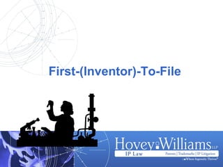 Understanding Changes to 35 USC 102 or "First-(Inventor)-To-File | PPT