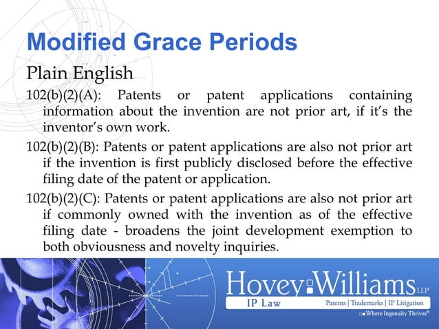 Understanding Changes to 35 USC 102 or "First-(Inventor)-To-File | PPT