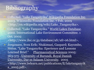 Lake Tanganyika | PPT