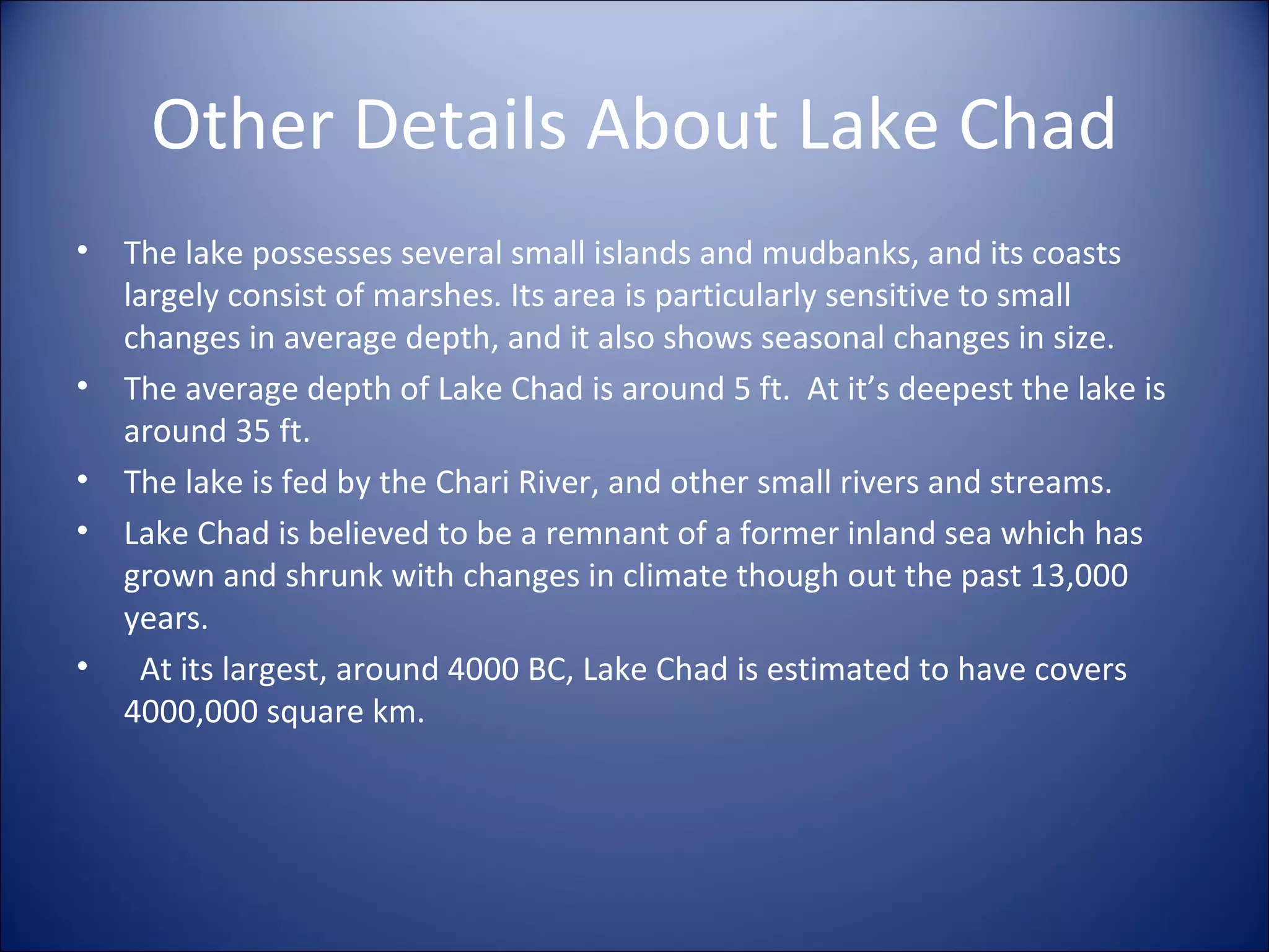 Lake Chad | PPT