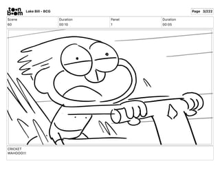 Lake Bill - Big City Greens - Storyboards by Eddie West | PDF