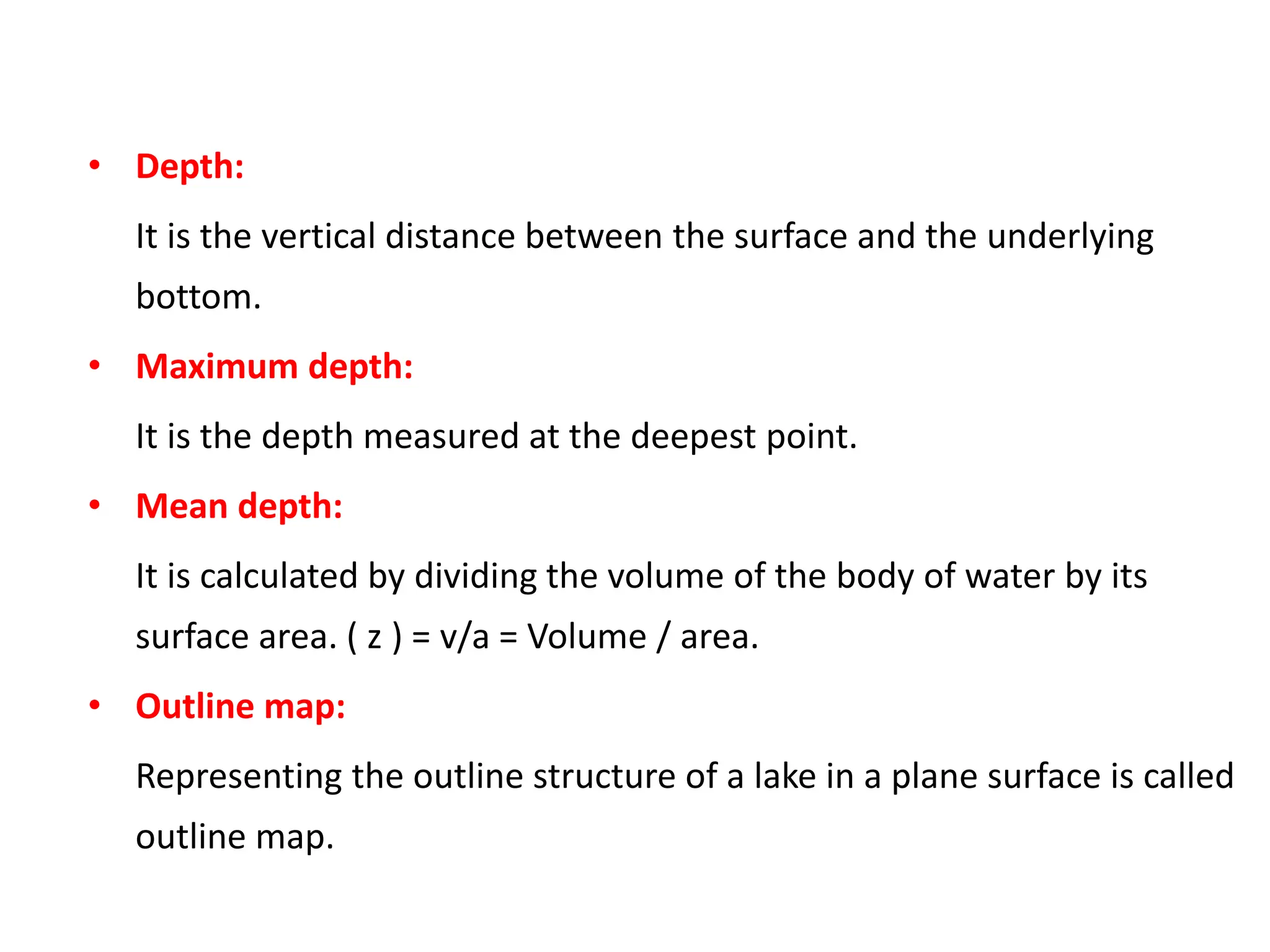 Lake classification and Morphometry.pptx