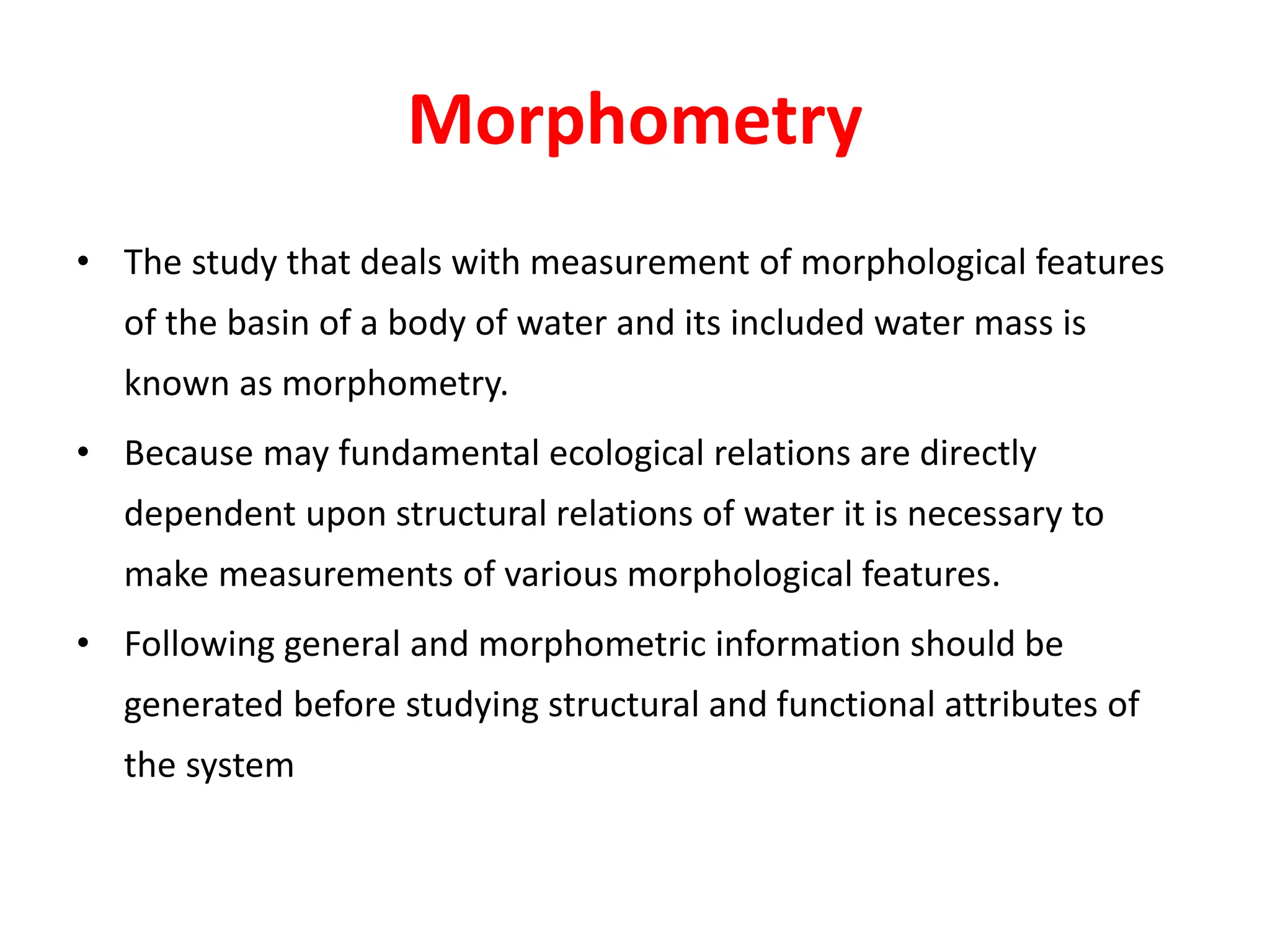 Lake classification and Morphometry.pptx