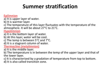 Lake classification and Morphometry.pptx