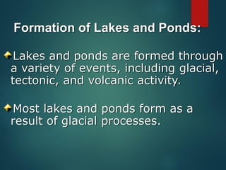 Lake ecosystem report enoch bareng taclan | PPT