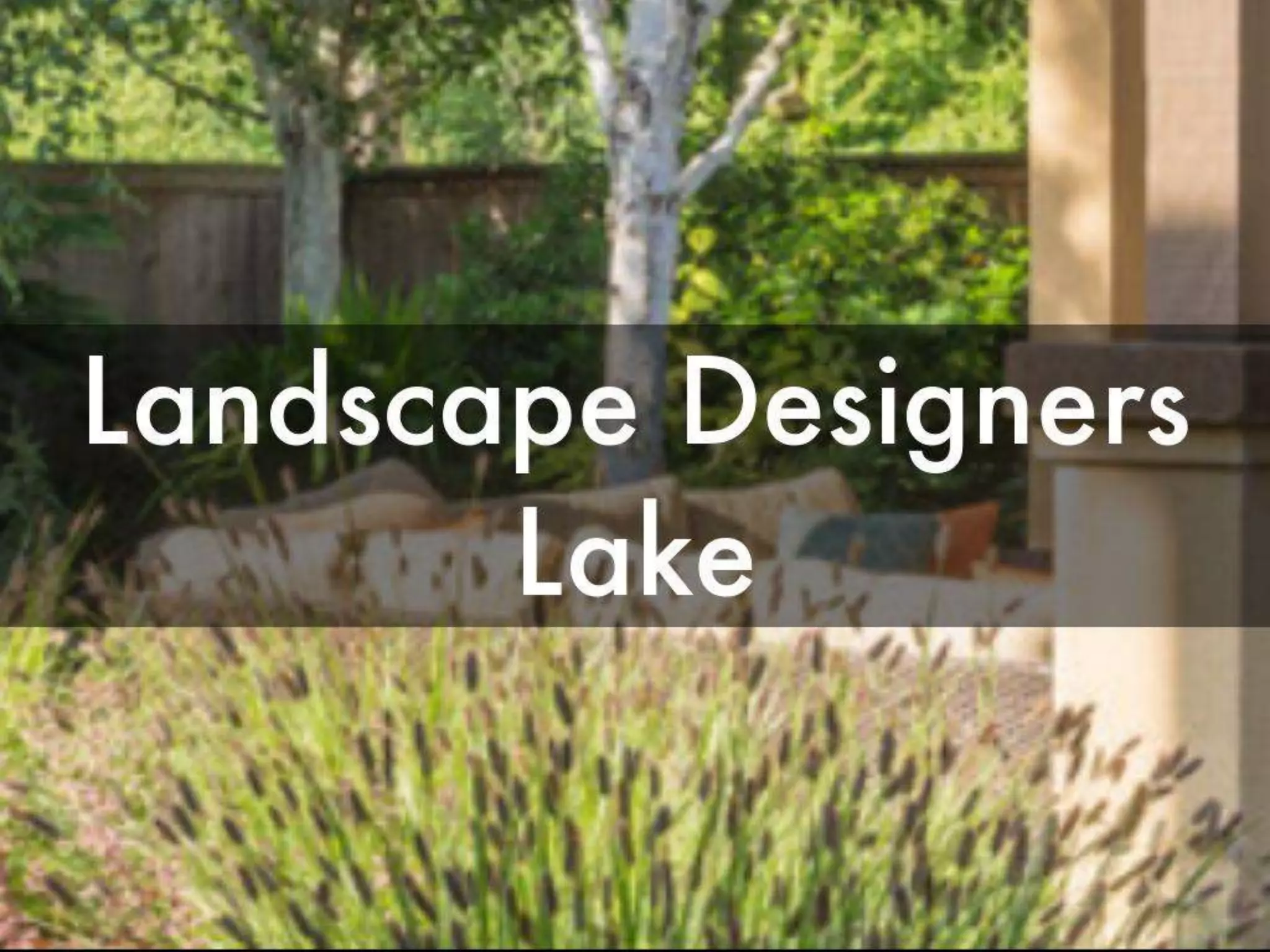 Lake Erie Design & Landscaping Presentation | PPTX