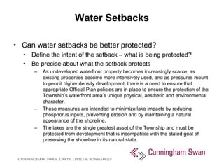 Lake front planning | PPT