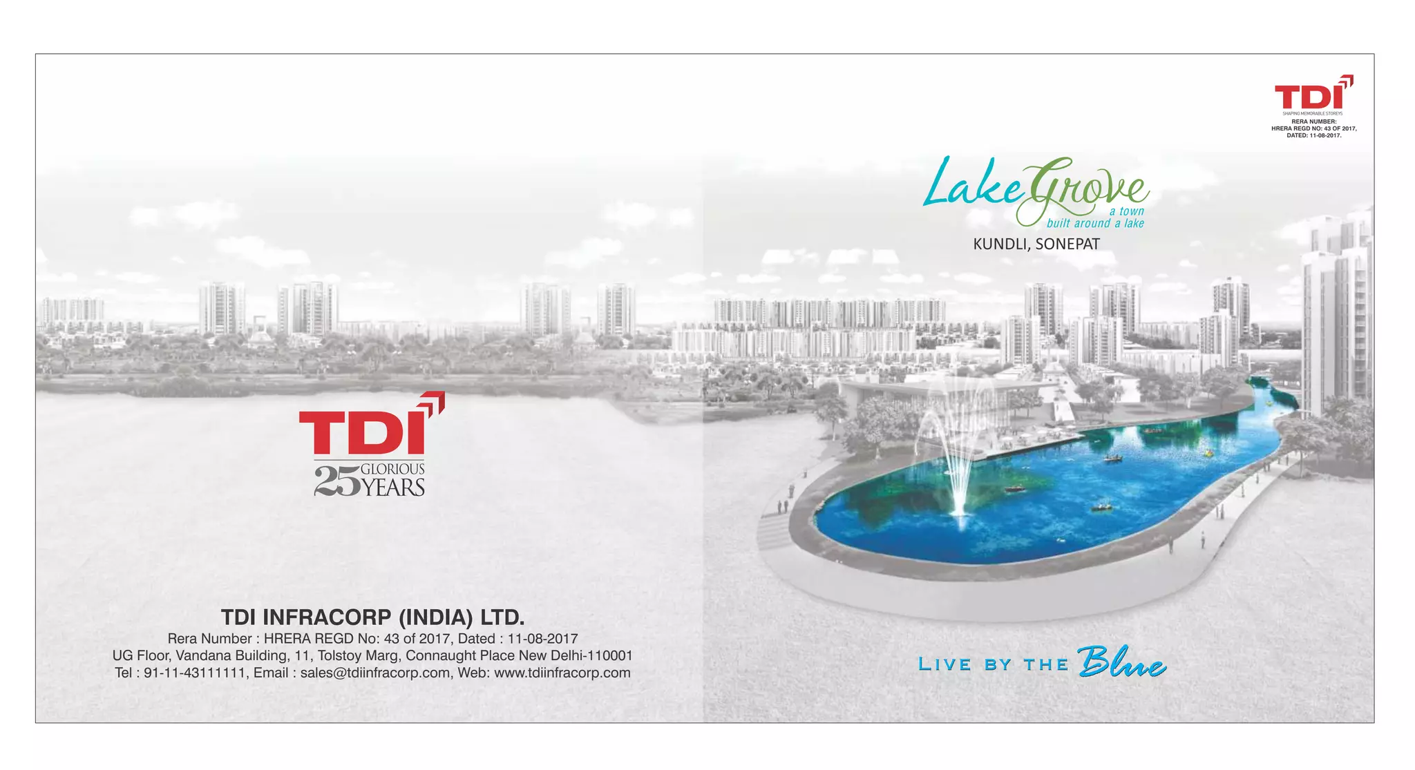 TDI Lake grove - Residential Project in Kundli Sonepat | PDF