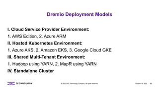 Lakehouse Analytics with Dremio | PPTX | Cloud Computing | Internet