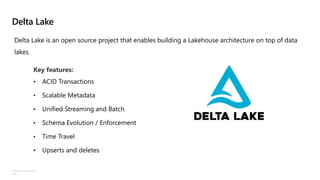 Lakehouse in Azure | PDF