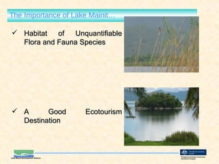 Lake mainit and its watershed | PPT