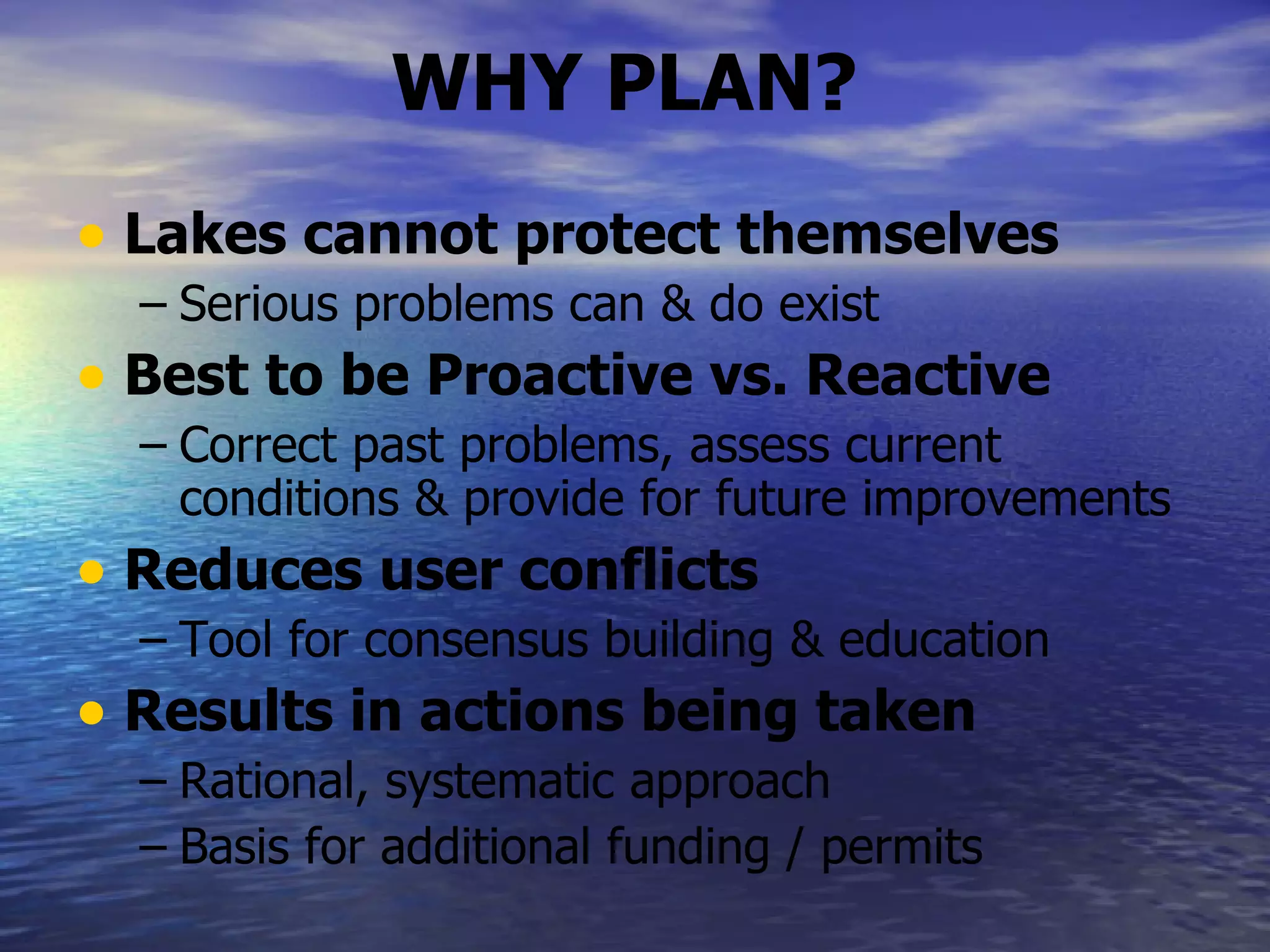 Lake management planning2 | PPT