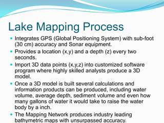 The Mapping Network Lake Mapping | PPTX | Geography | Science