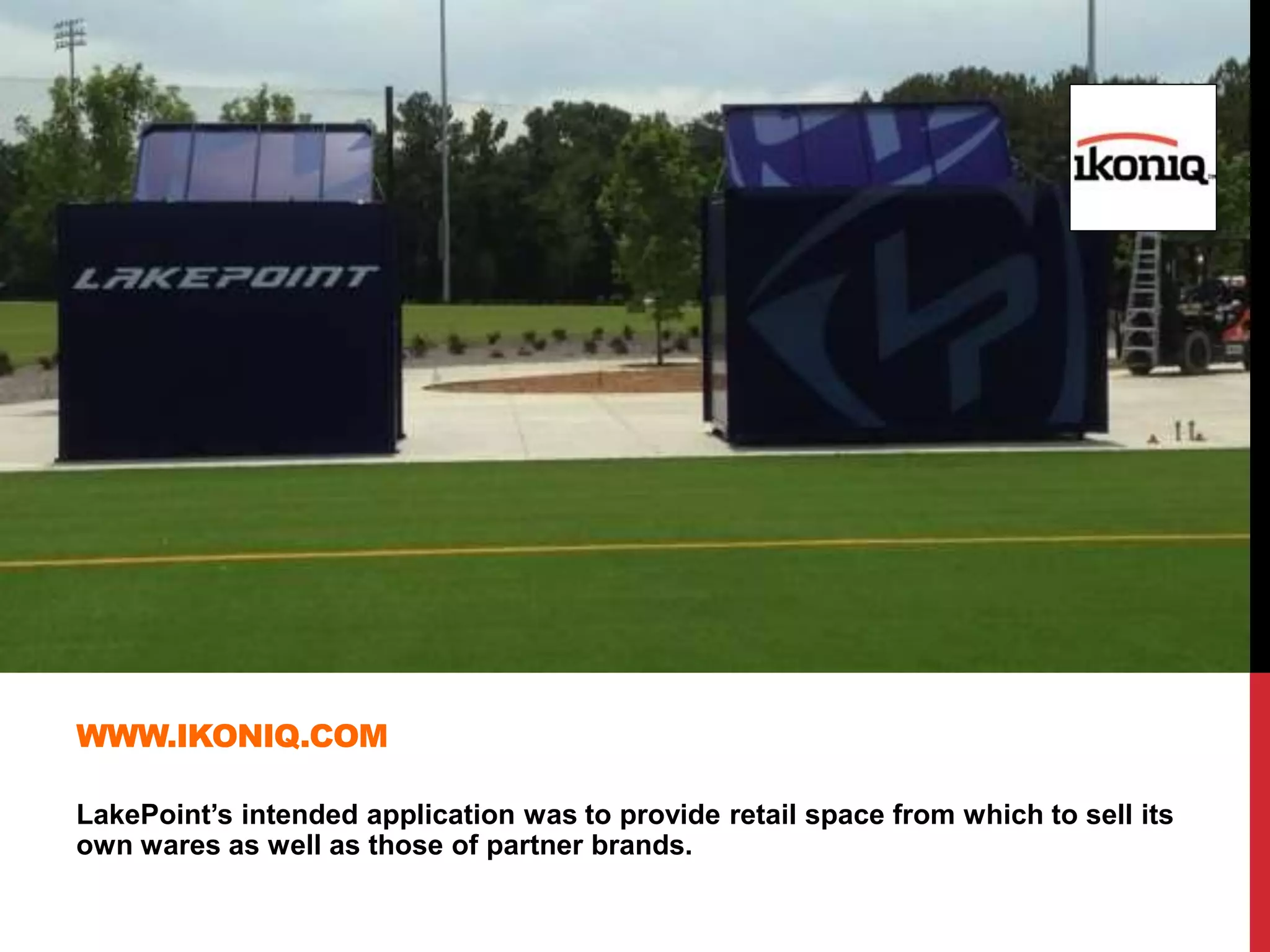 Repurposed shipping containers create retail space at LakePoint sports ...