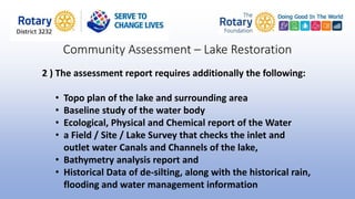 Lake restoration | PPT