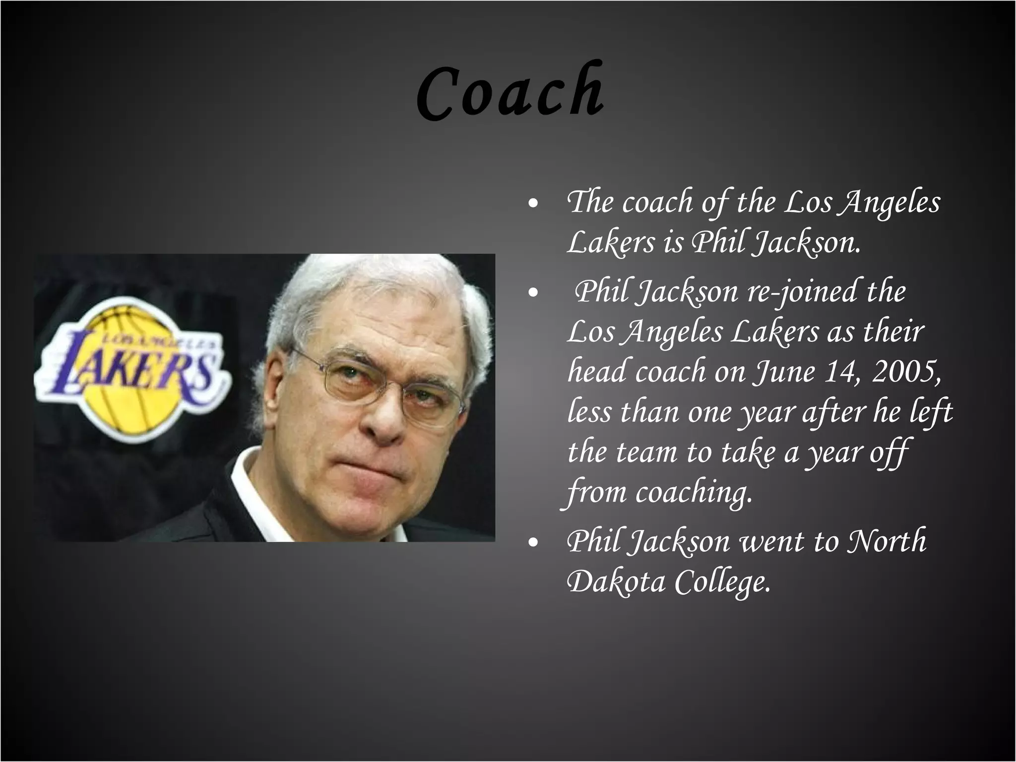 Lakers | PPT