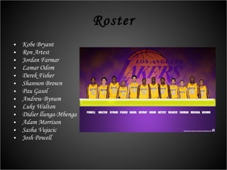 Lakers | PPT