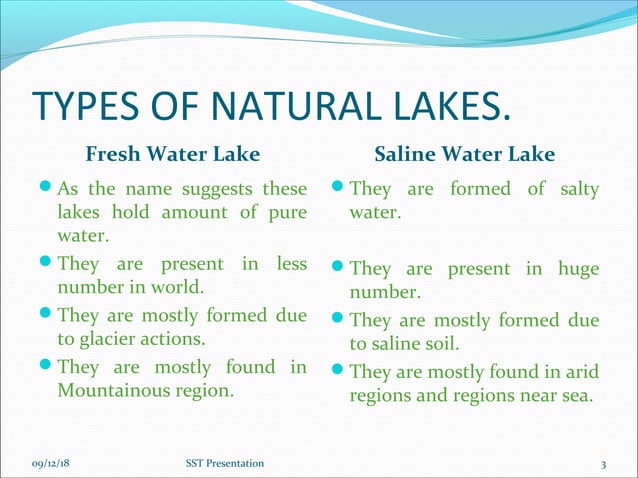 Lakes and indland drainage system | PPT