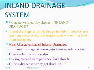 Lakes and indland drainage system | PPT