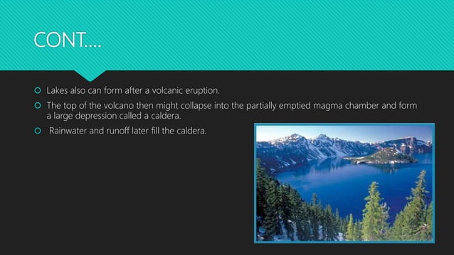 Lakes and reservoir | PPT