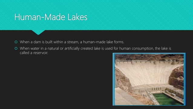 Lakes and reservoir | PPT