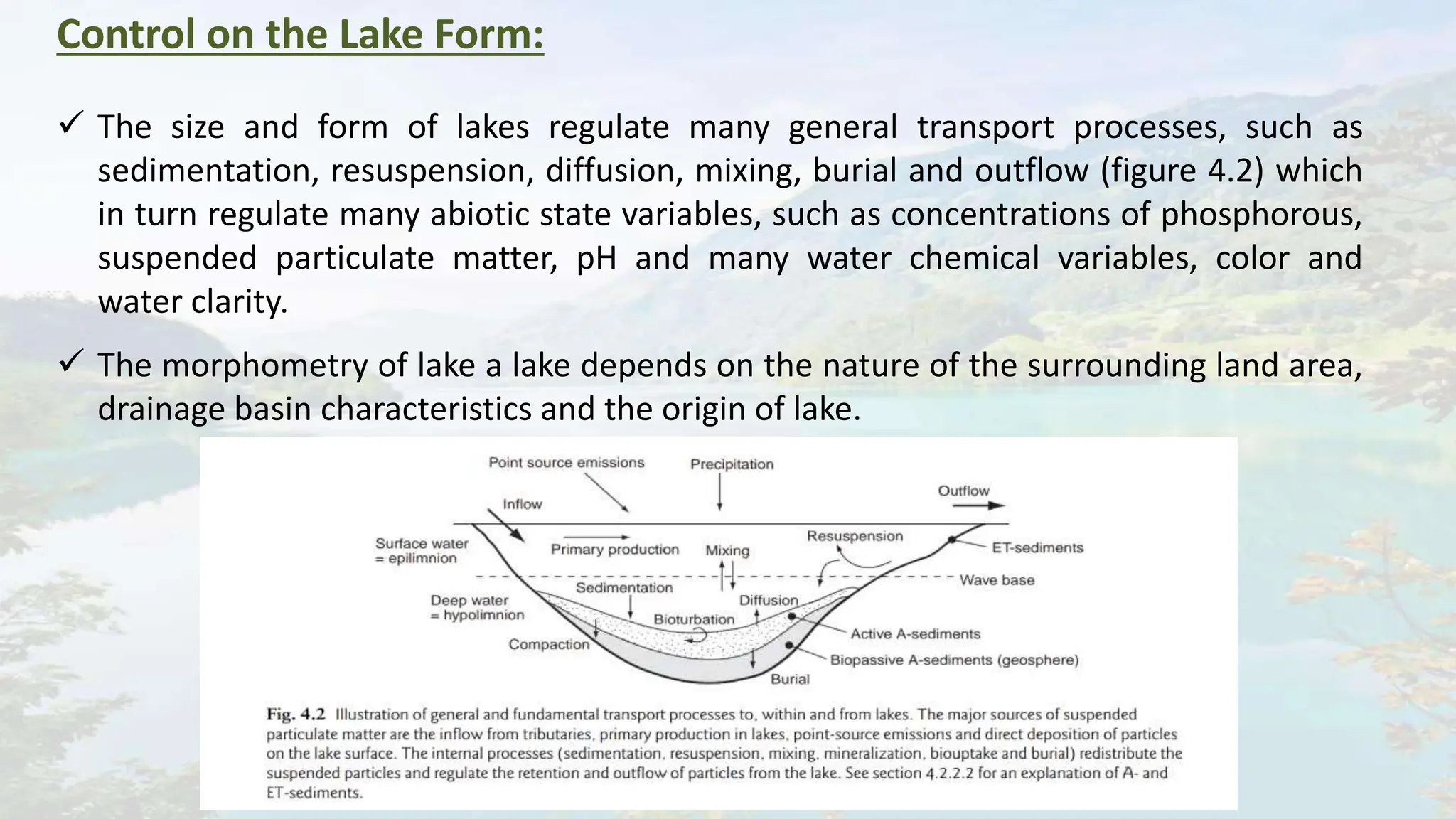 Lakes and Sedimentological Environment.pptx