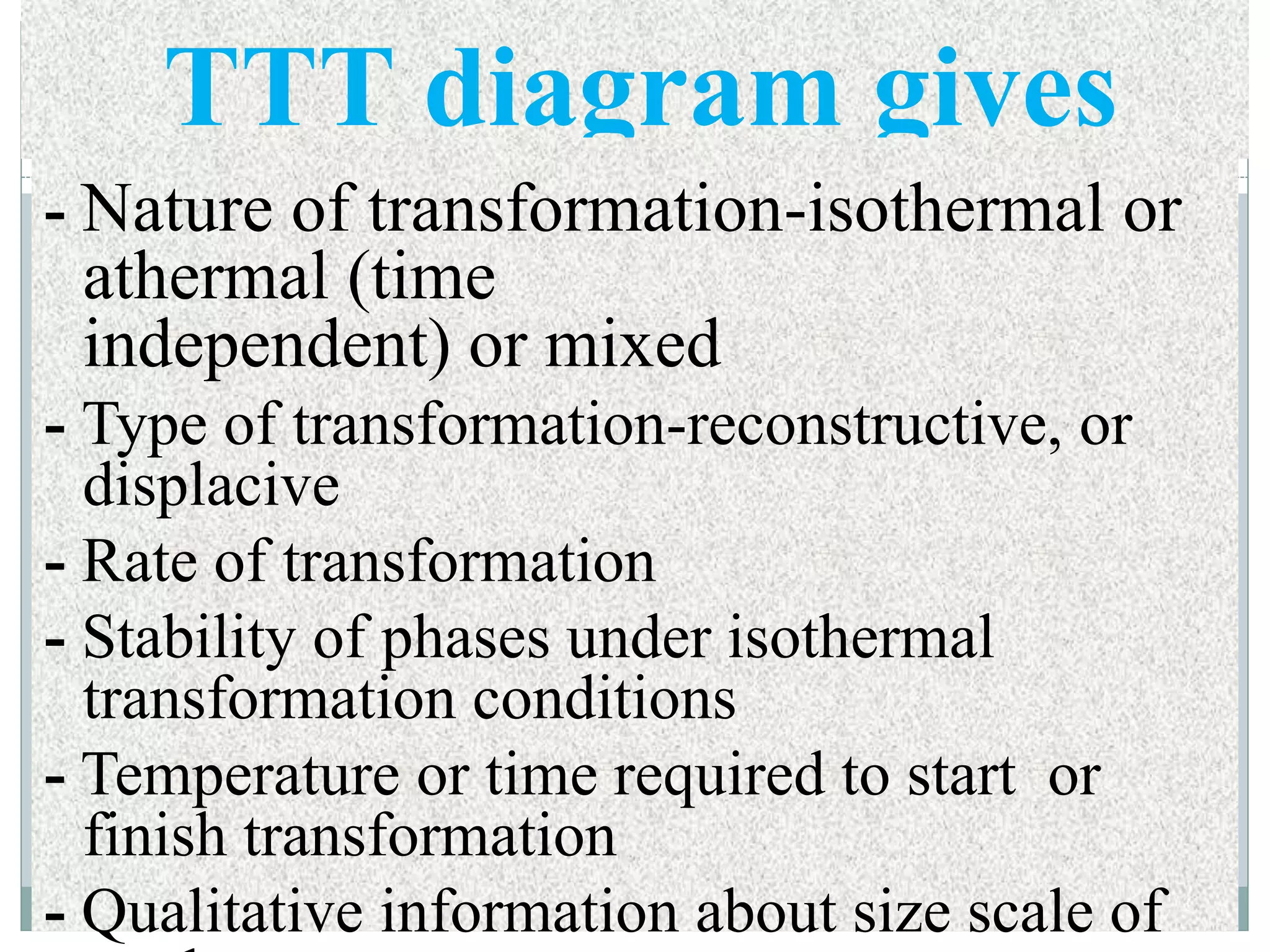 TTT Diagram | PPTX