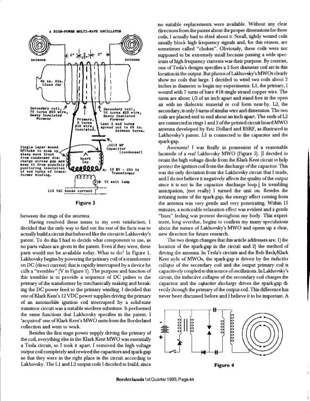 Lakhovski multiwave oscillator