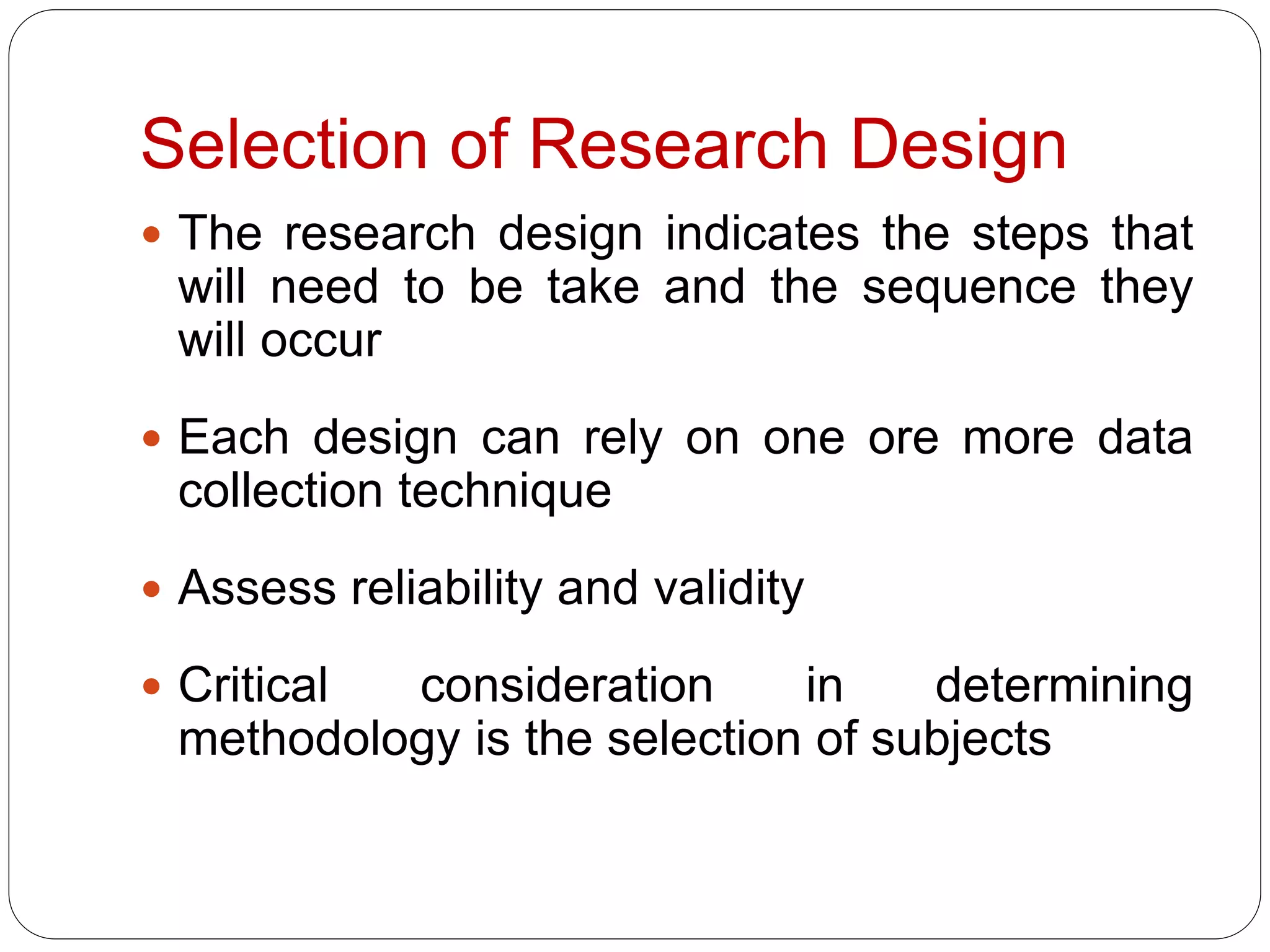 concepts and basics of research methodolgy | PPTX