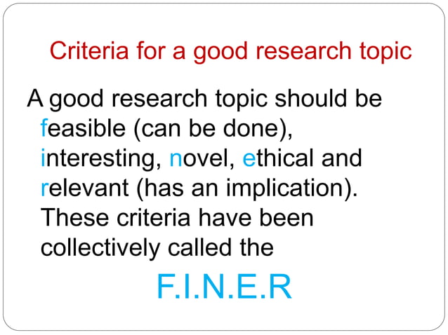 concepts and basics of research methodolgy | PPT