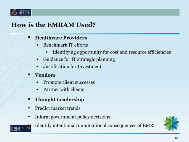 Electronic Medical Record Adoption Model (EMRAM) | PPT | Healthcare ...