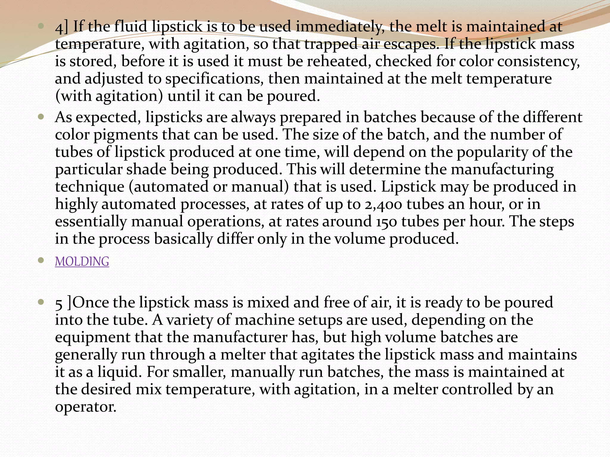 ppt of operation of lakme lipstick. | PPTX