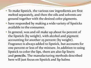 ppt of operation of lakme lipstick. | PPTX